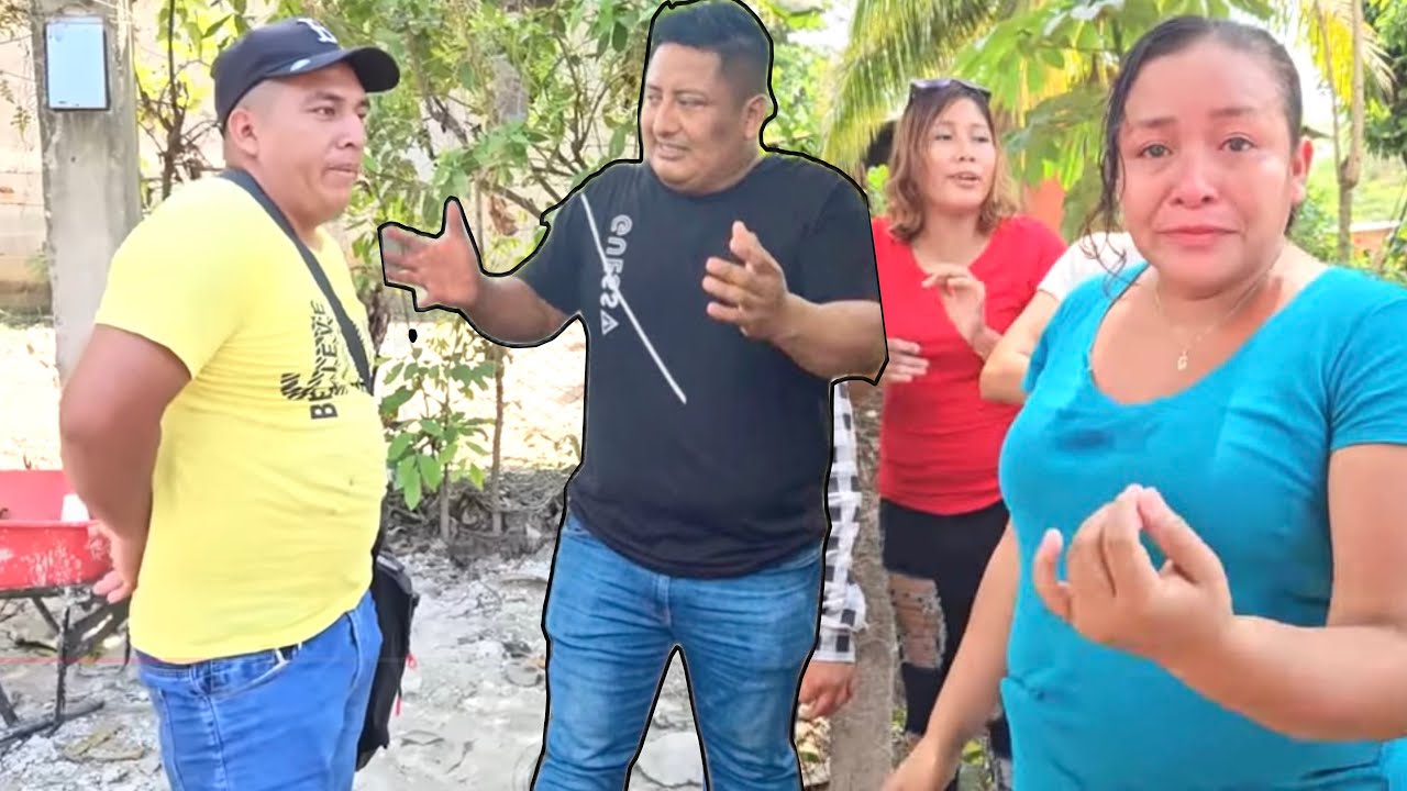 ELIDA acusa a TACHA quien le roba material a WILDER en la construcción ...