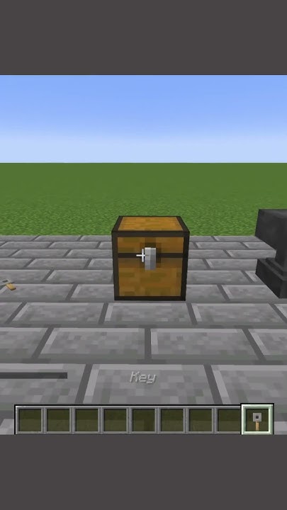 Verrouiller un coffre dans Minecraft #minecraft - YouTube
