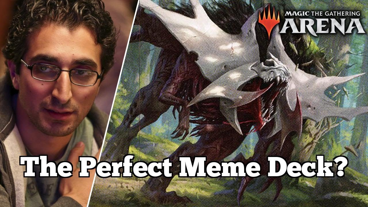 The Perfect Meme Deck? | Green Ramp (Alch) | Alchemy | MTG Arena - YouTube