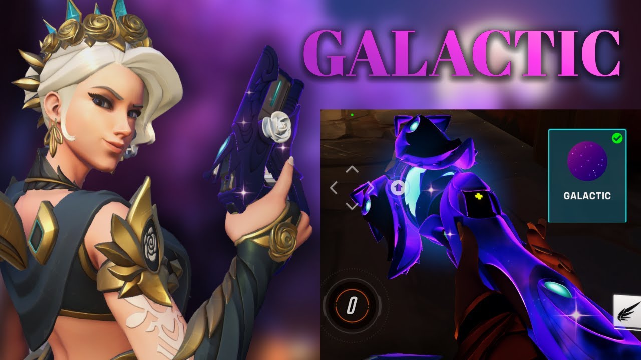 Mercy w/ *GALACTIC WEAPON* Variant *Glow in the Dark?* ~ Competitive ...