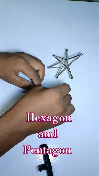 Hexagon ♻️ And Pentagon 🌿 Structure Gaming Youtubeshorts Youtube Sorts Games Viral Youtube