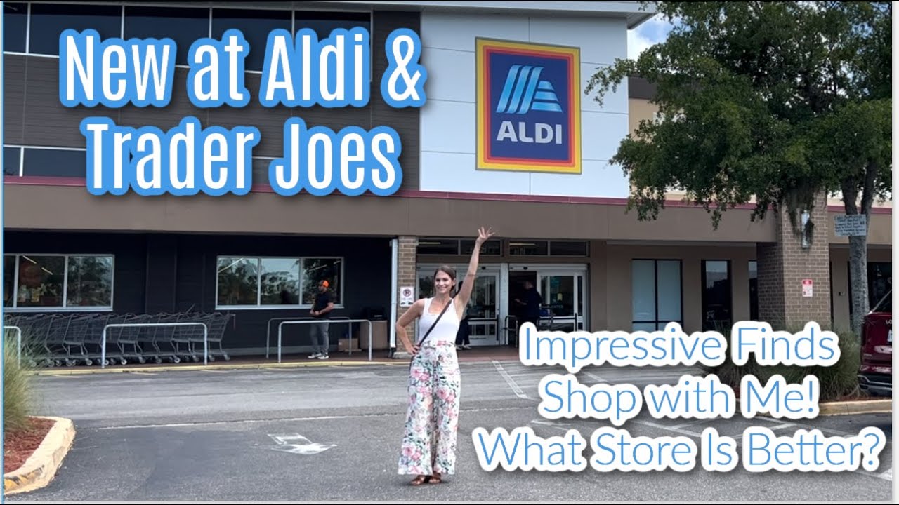 New at Aldi Shop With Me! Aldi vs Trader Joes What Store Is Better?! Amazing New Finds at Aldi ...