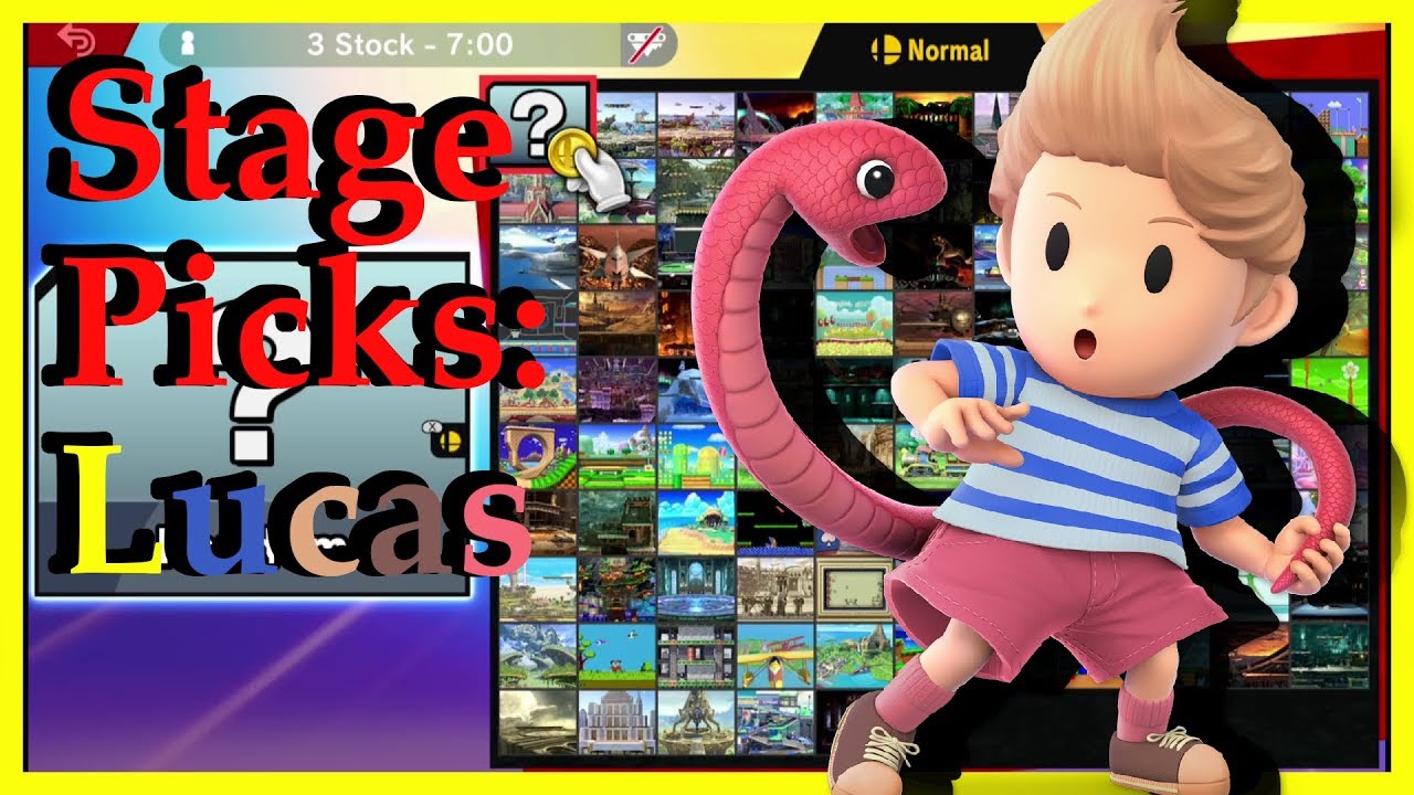 Lucas's BEST and WORST Stages in Super Smash Bros. Ultimate - YouTube