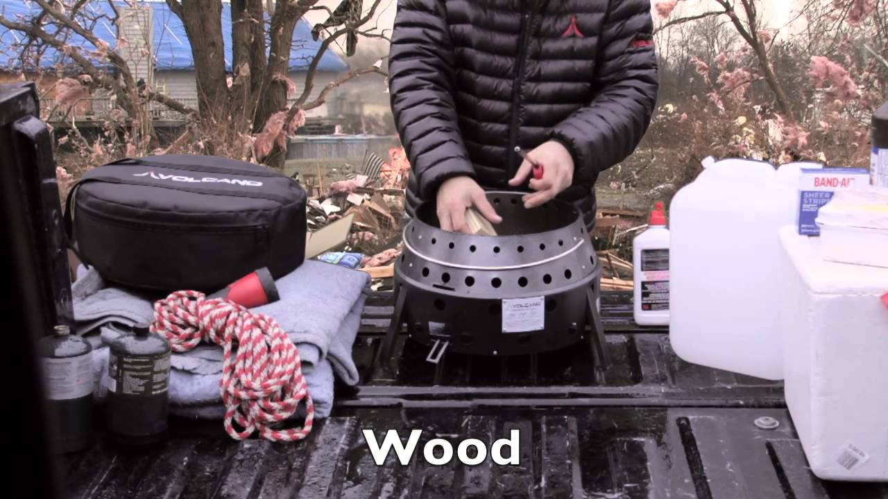 Volcano Grills Portable Collapsible 3-Fuel Stove - YouTube