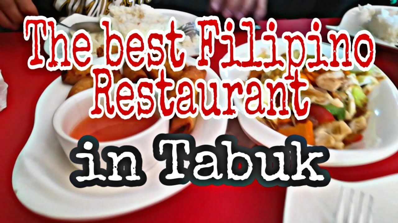 FILIPINO RESTAURANT IN TABUK SAUDI ARABIA | SPEEDY MEAL - YouTube