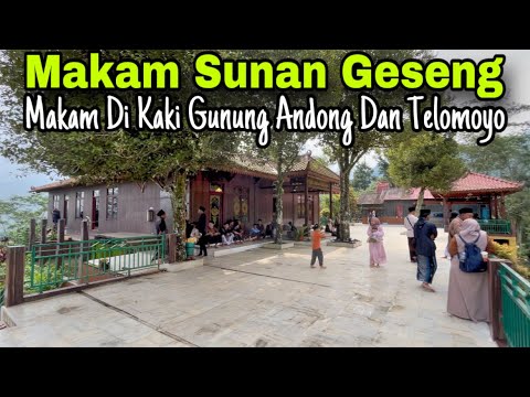 Menuju Makam Sunan Geseng Di Puncak Bukit Kaki Gunung Andong Grabag Magelang Jawa Tengah