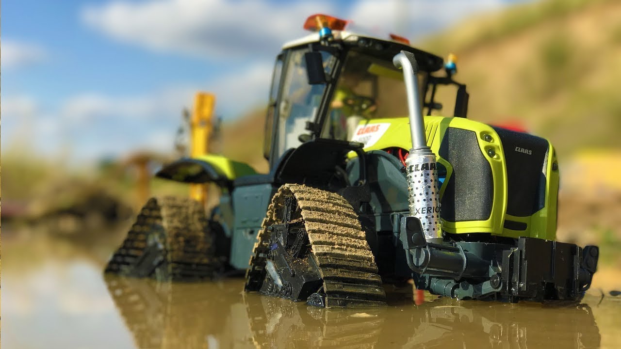 Amazing Custom RC tractor works at the Construction Site RC World ...