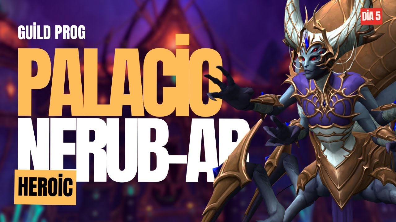 🔴 QUEEN ANSUREK 🔴 Guild Prog 7/8 HEROIC | Ret Paladin PoV - TWW - YouTube