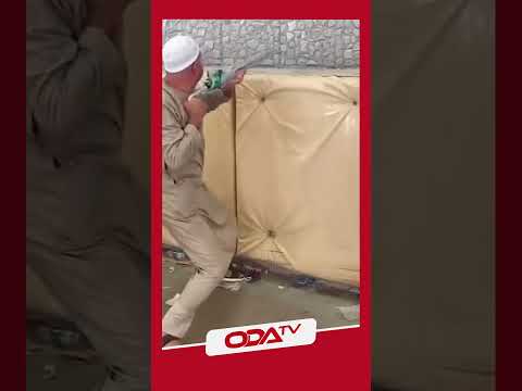 Şeytan taşlarken hızını alamayan hacı, şemsiye ile ateş açtı #shorts