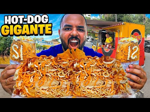 O MAIOR HOT-DOG DE GUARULHOS *ep. 1 isso aqui é um absurdo 