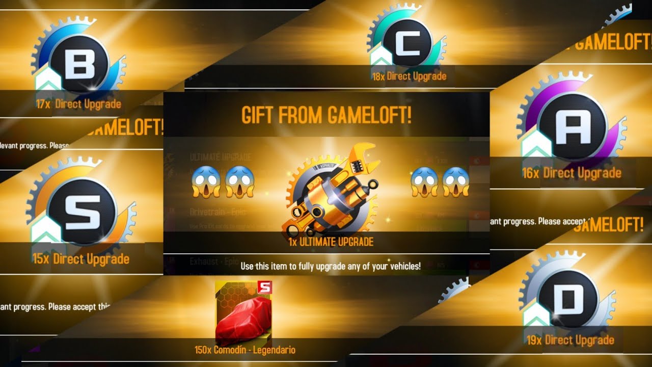 Insane *Free Rewards* Asphalt 8 😱 | Claiming Free Rewards From Gameloft ...