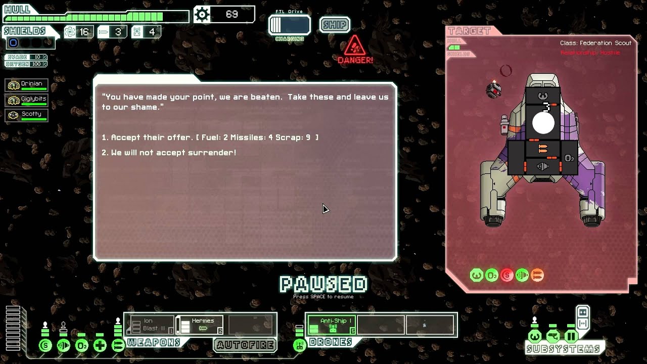 Drinian plays FTL - Playthrough/Guide - #5 - YouTube