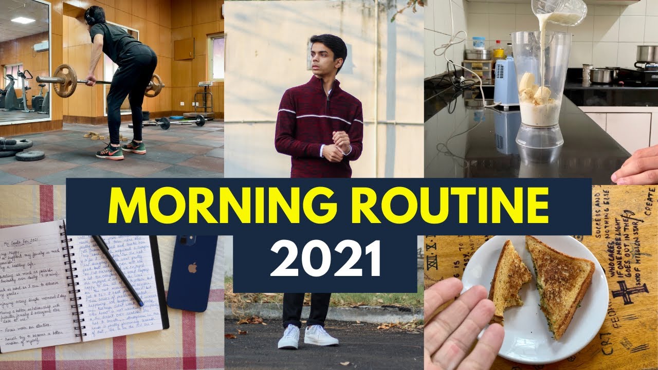 Morning routine 2021 | Productive & healthy - YouTube