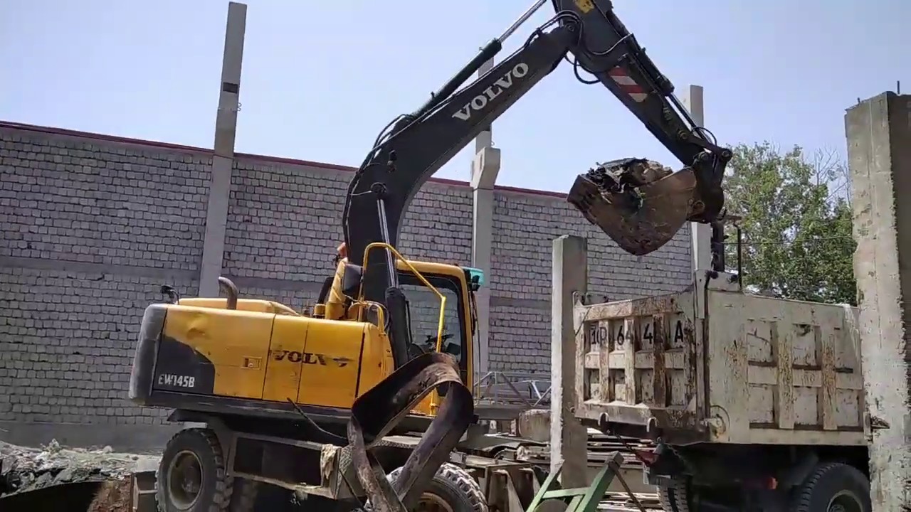 Volvo EW145B 2011г, 13056м/ч. - YouTube