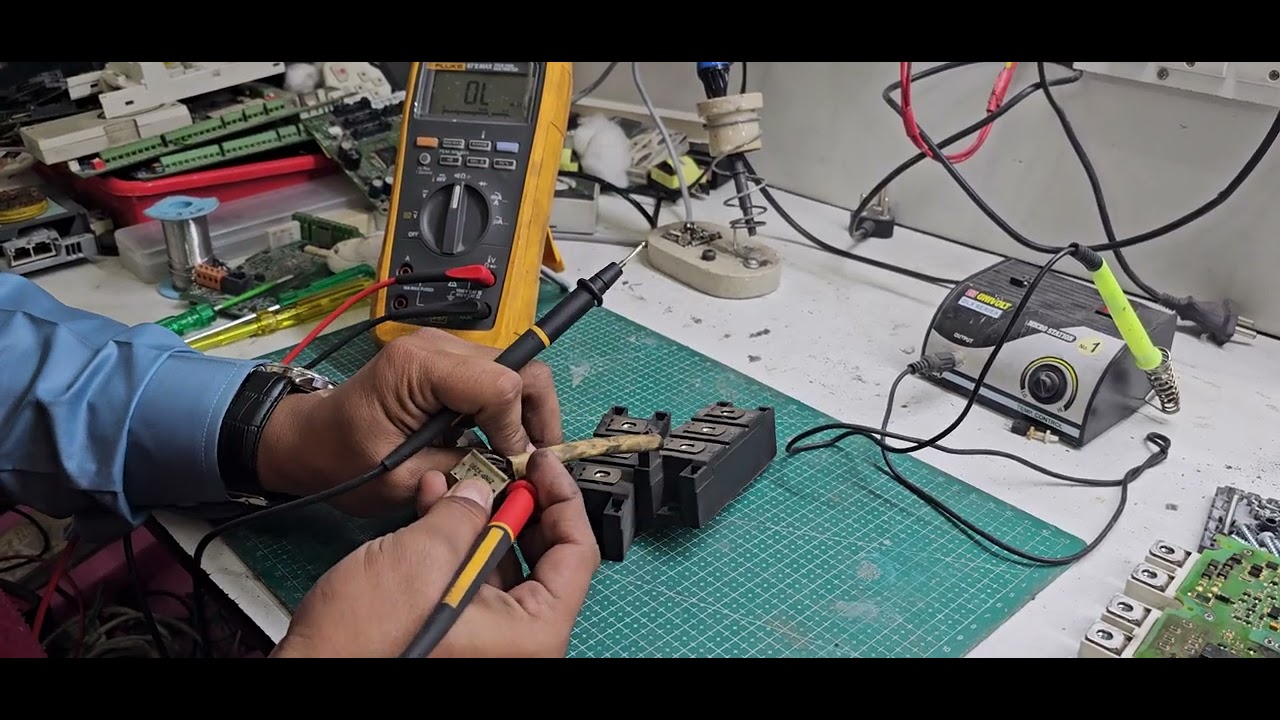 How To Test Thyristor....using Multimeter - YouTube