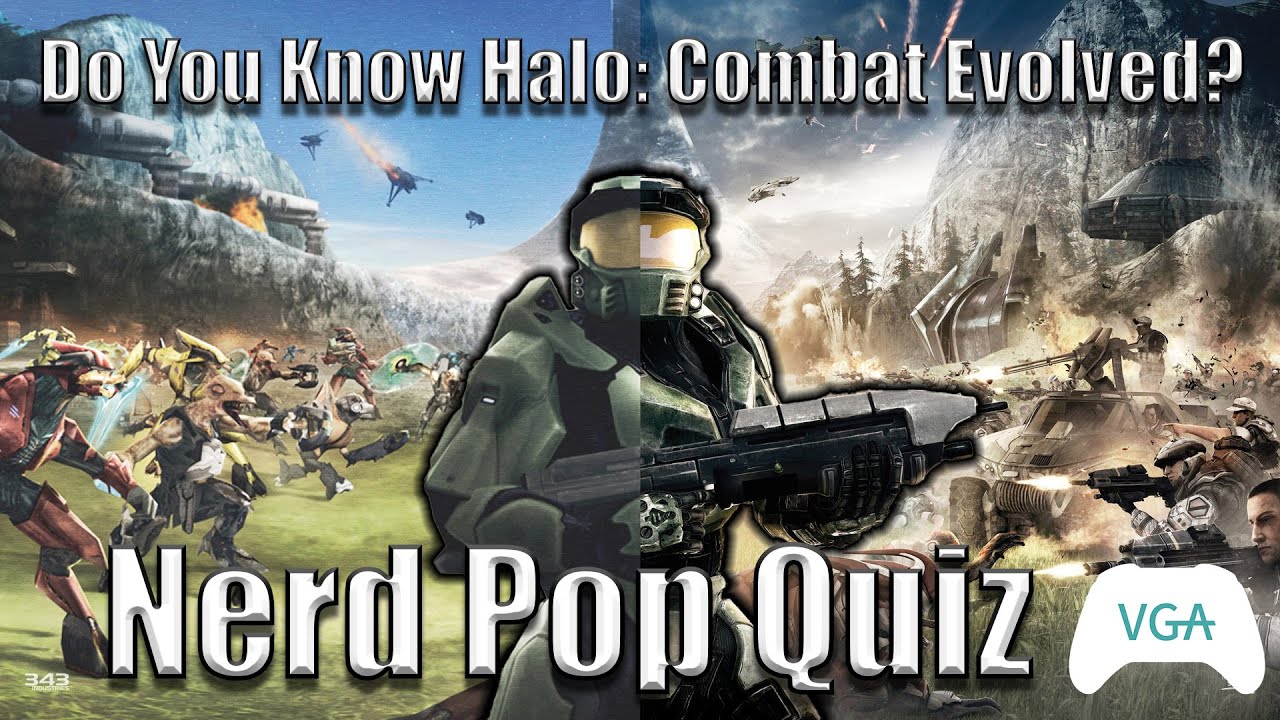 Do You Know Halo? Halo: Combat Evolved Nerd Pop Quiz! | VGA Podcast ...
