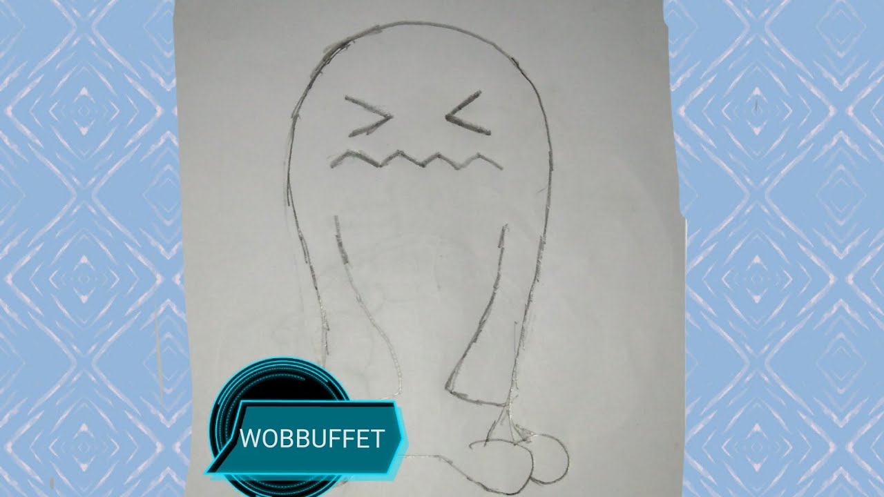 HOW TO DRAW WOBBUFFET - YouTube