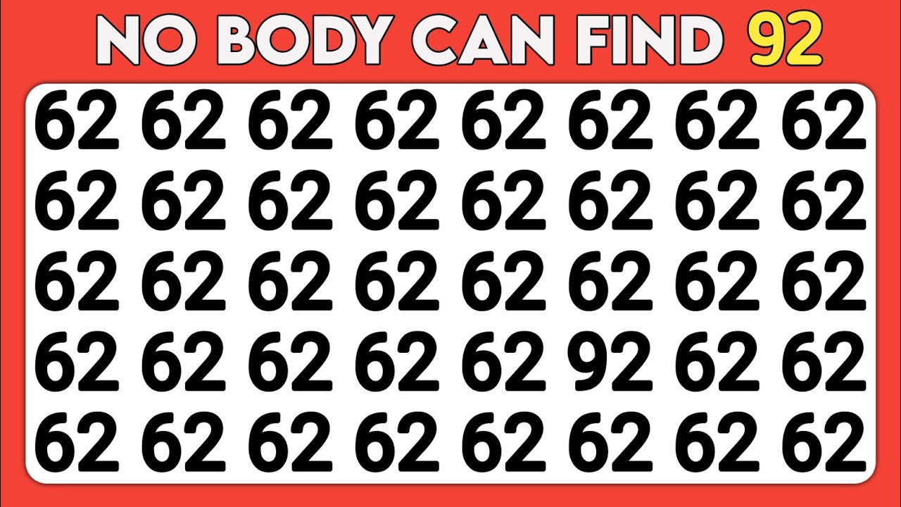 TEST YOUR OBSERVATION SKILLS 🧐 | CAN YOU PASS THIS OBSERVATION SKILL ...