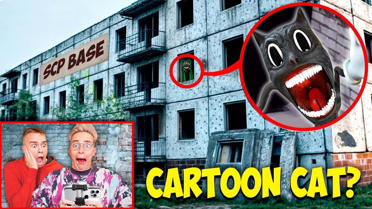 URGENTE! SCP FOUNDATION atrapó a CARTOON CAT ! CARTOON CAT robó el ...