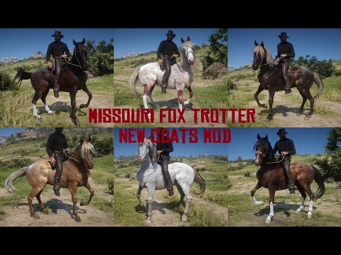 Missouri Fox Trotter - New Horse Coats [ Red Dead Redemption 2 Horses ...