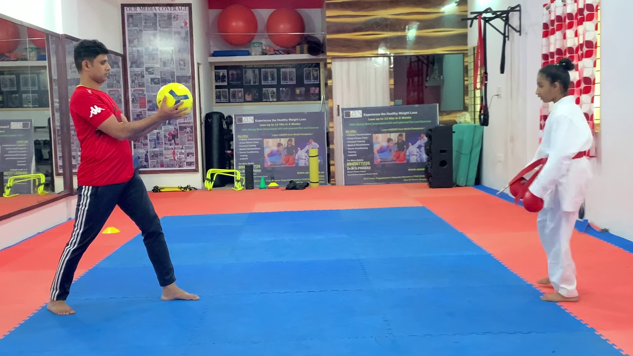 Sambrama MP kumite at Adidas karate world open series E-tournament 2020 ...