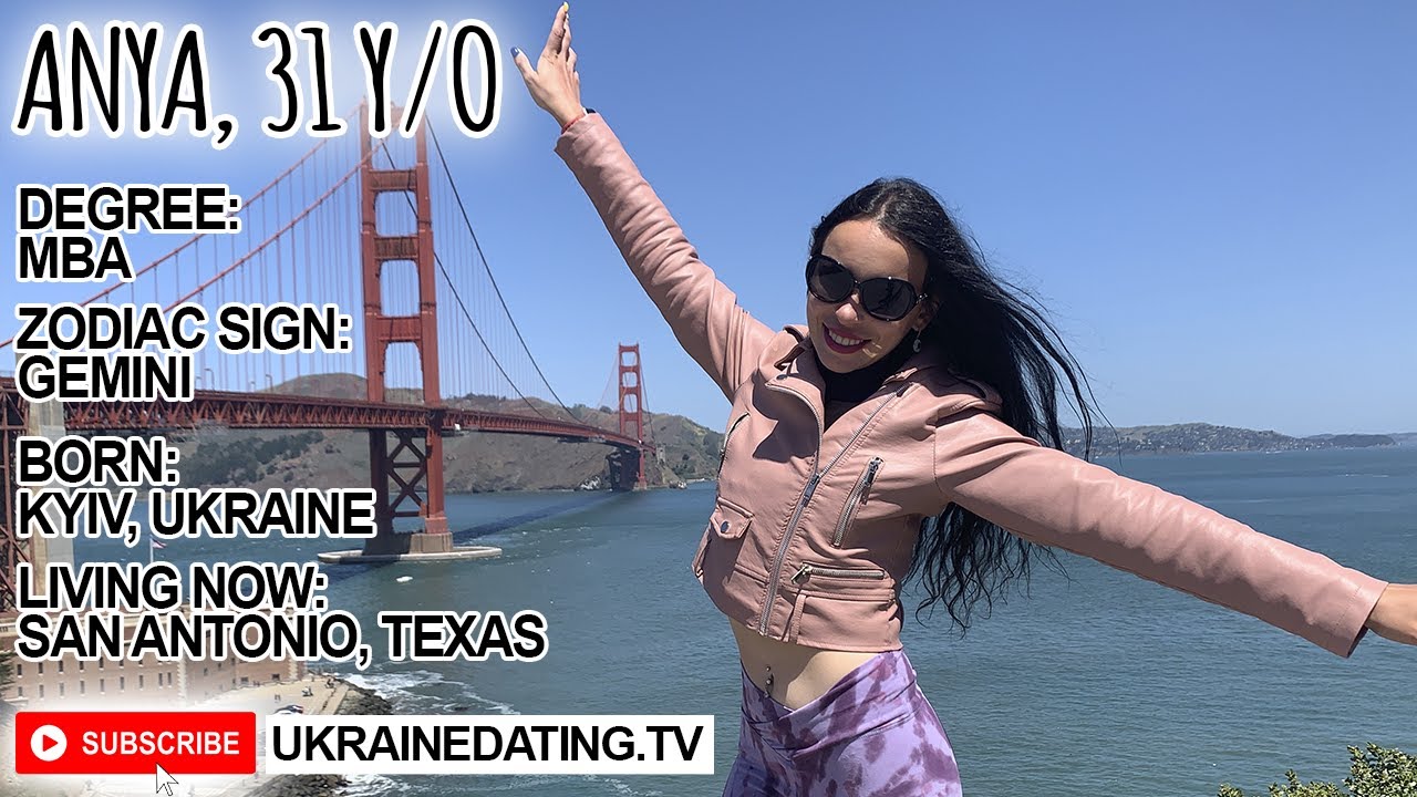 Welcome Anya to Ukraine Dating Chat - YouTube