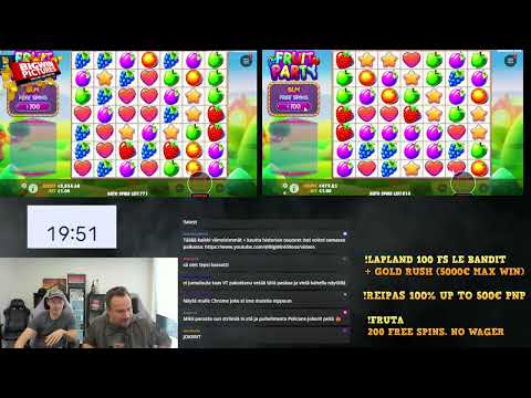 Fruit Party ( Pragmatic play) BASE GAME MAX WIN!!