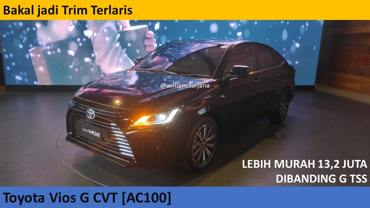 Toyota Vios G CVT [AC100] review - Indonesia - YouTube