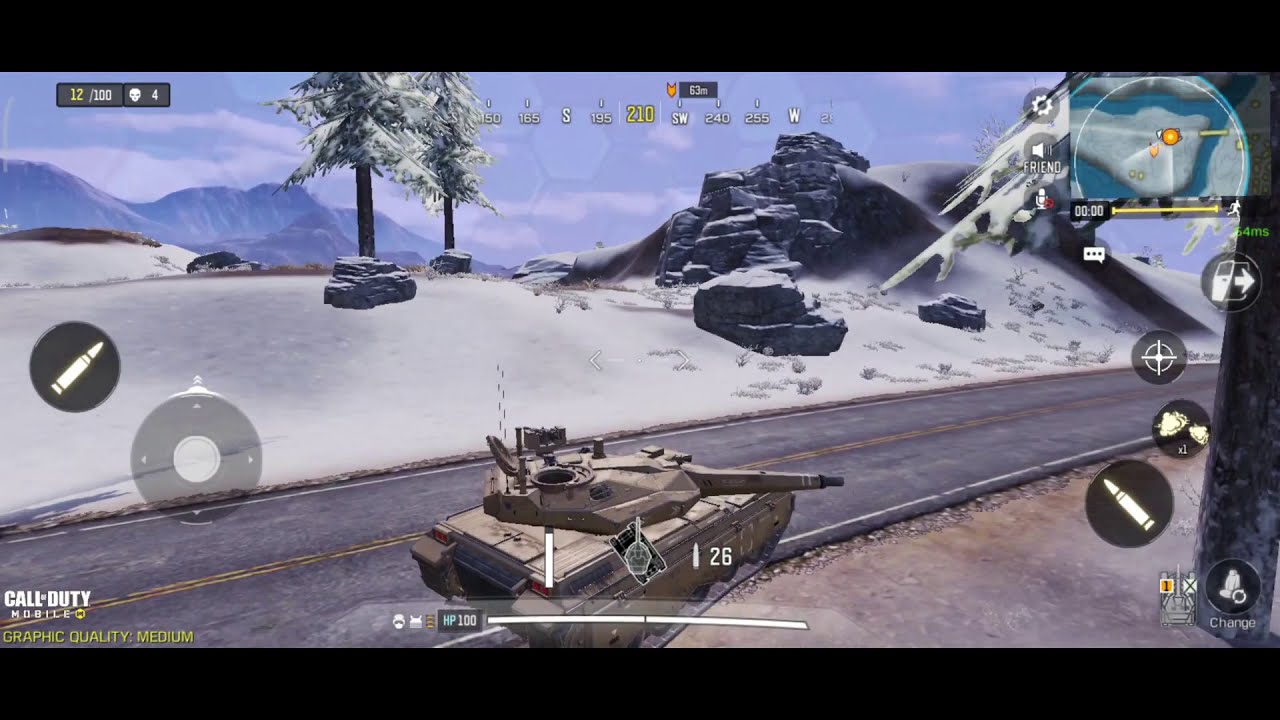 Call of Duty Battle With Tank - YouTube