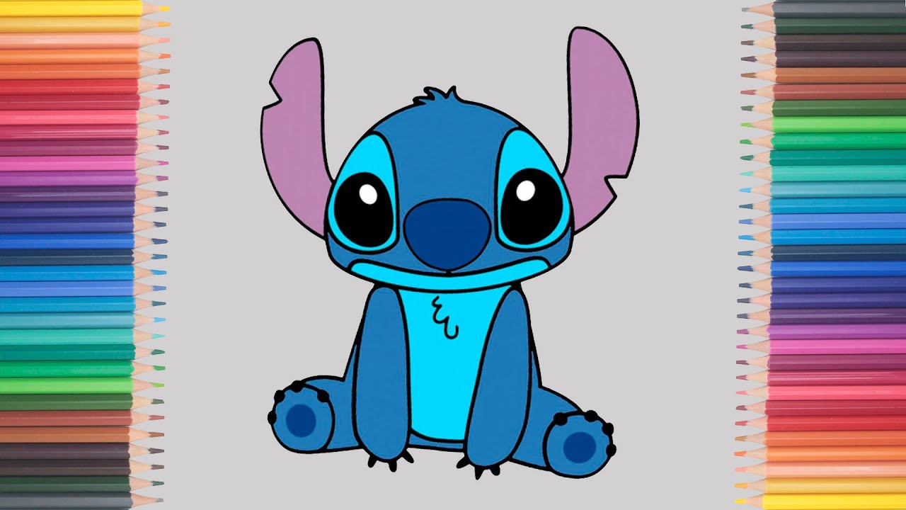 DESENHANDO O STITCH / HOW TO DRAW STITCH - YouTube