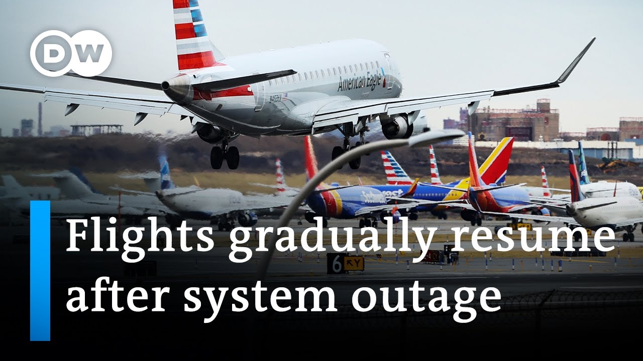 FAA clears flights for depature after massive disruption | DW News ...