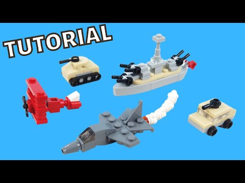 LEGO Mini Vehicles Tutorial | Part 2 - YouTube