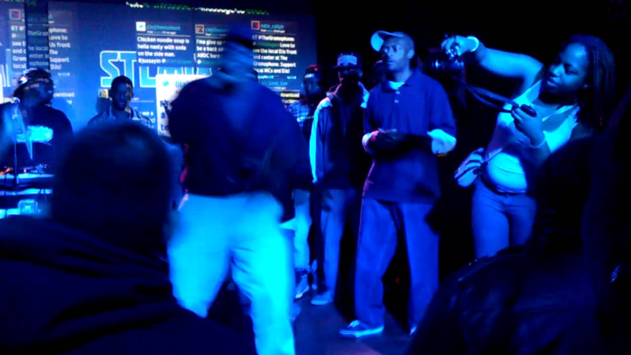 Tony J DJ Cuddy and More Freestyling at Loud & Clear Mix Tape Party ...