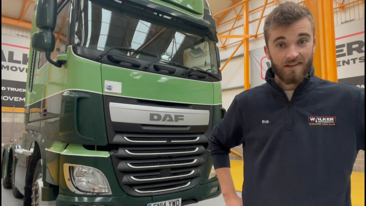 Stock Item Review: DAF XF 106 6x2 Tractor Unit - YouTube