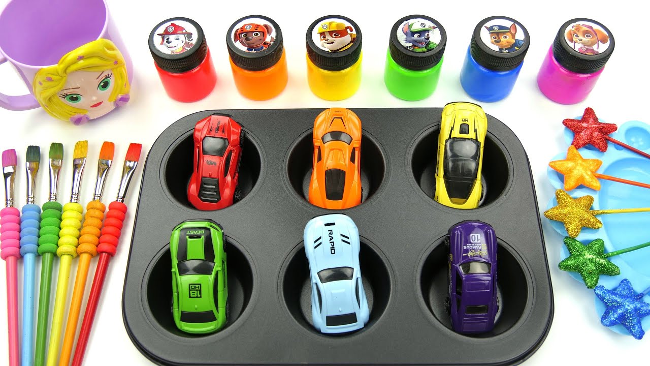 Oddly ASMR Video | Making Rainbow Star Lollipops AND Magic Cars Toys ...