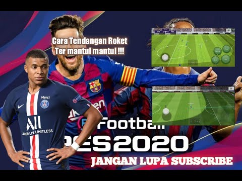 TUTORIAL CARA TENDANGAN ROKET DI PES MOBILE 2021 TERMANTUL MANTUL !!!