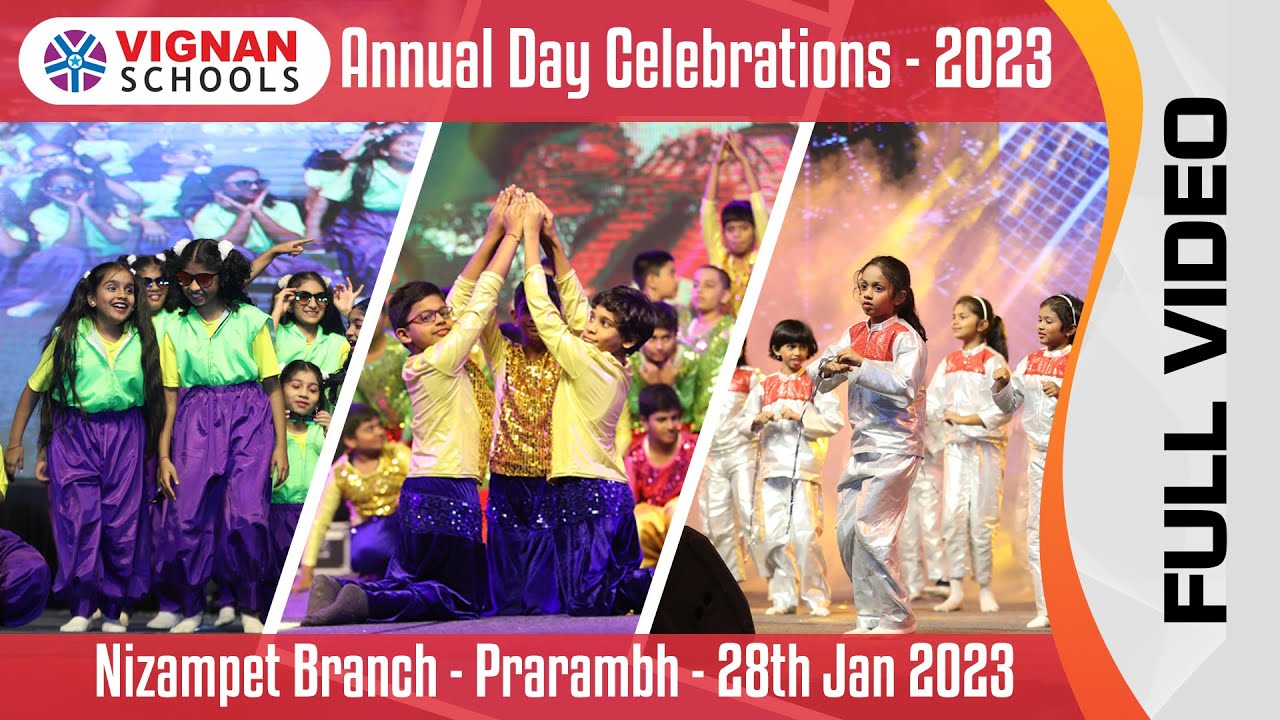 Vignan Annual Day Celebrations 2023 Full Video | Prarambh l 28th Jan ...
