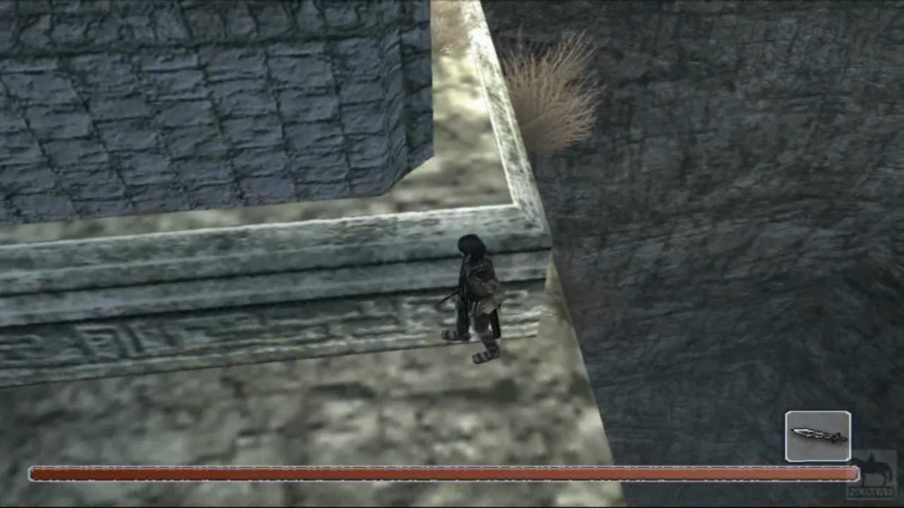 Shadow of the Colossus - Legitimate way to lower bridge level - YouTube