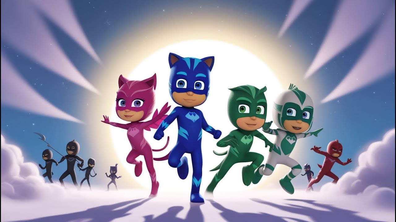 PJ Masks : La Bataille pour la Pierre Lunaire - YouTube