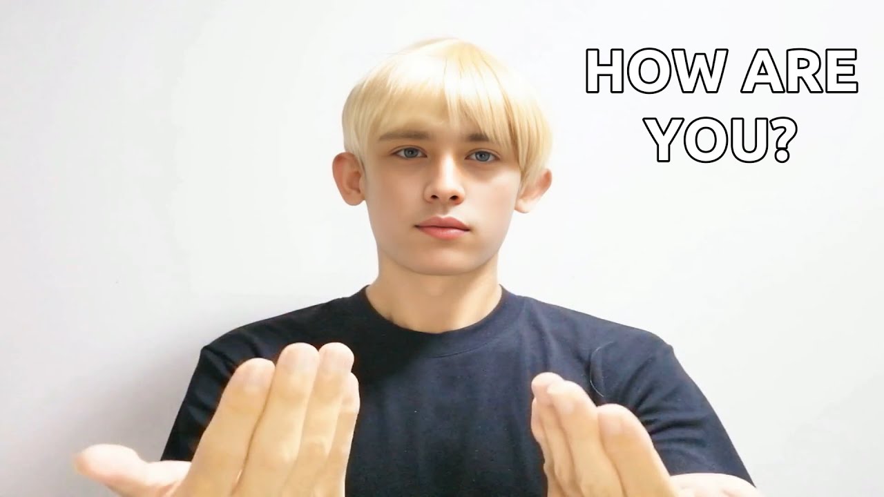 How to Sign 'How Are You?' in American Sign Language (ASL)? - YouTube
