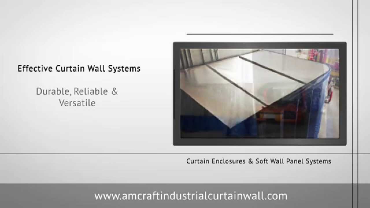 Curtain Enclosures & Closed Soft Wall Panel Systems - YouTube