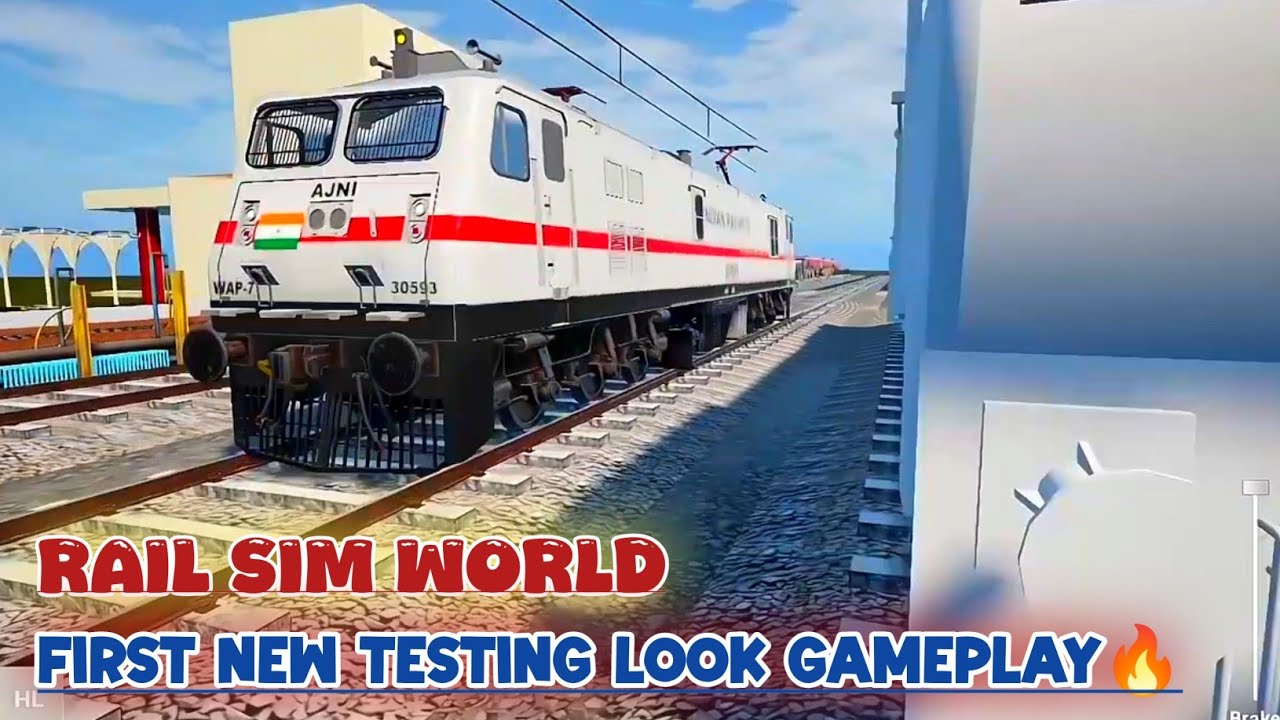 Rail Sim World First Look Gameplay For Android 2025 | Rail Sim world ...