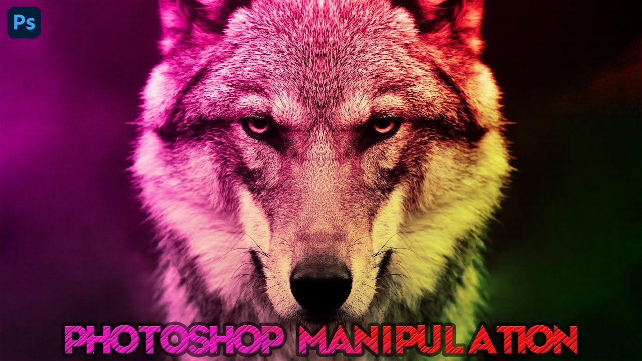 Easy Photoshop Manipulation - Wolf Manipulation 📷 - YouTube