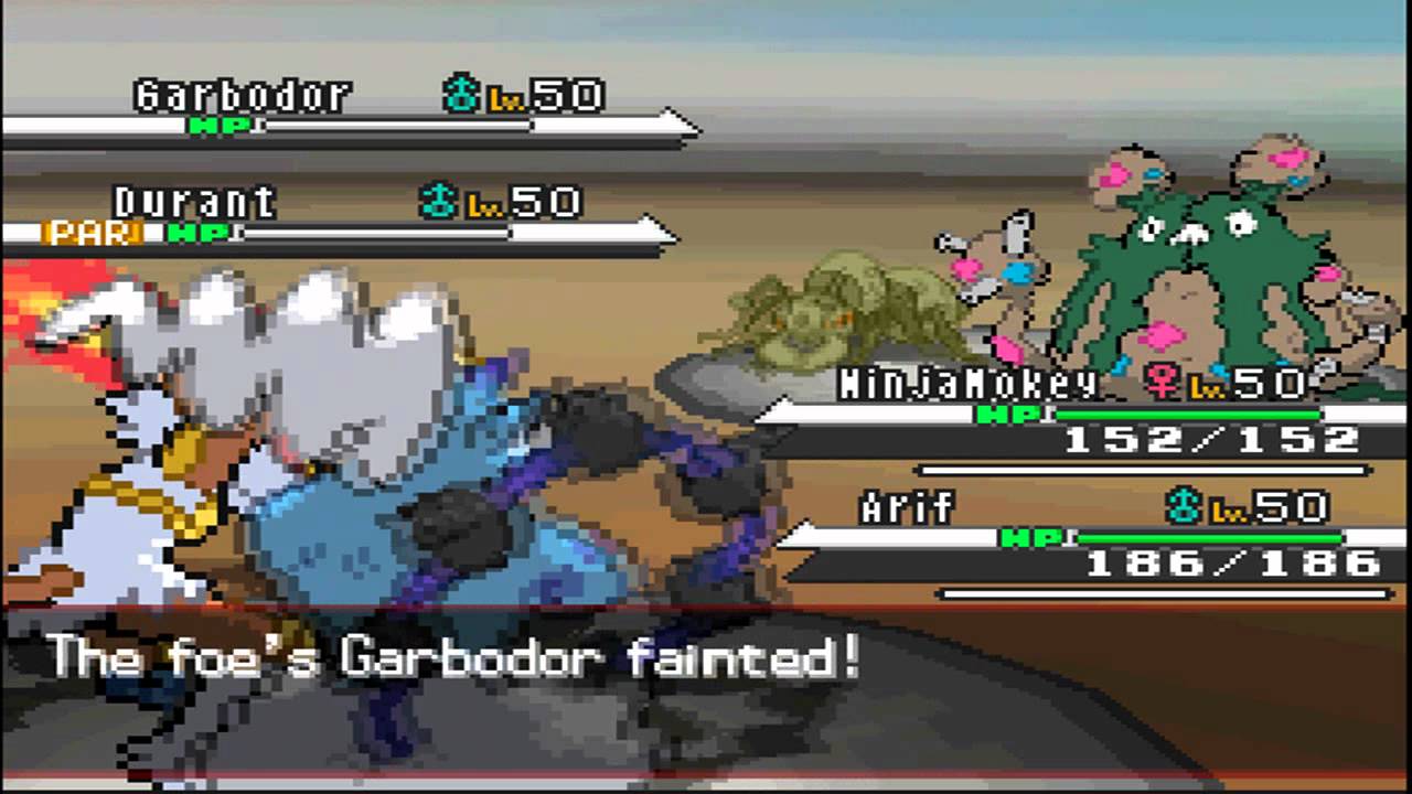 Pokemon BW-Subway Boss Emmet - YouTube