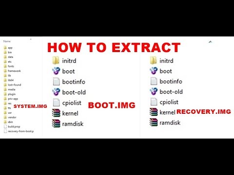 How to Extract System.img, Boot.img and Recovery.img | Trending Tech #1 ...