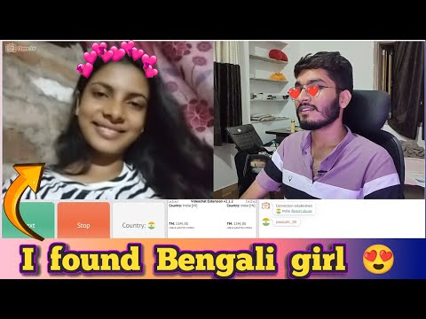 Flirting With Bengali Girl On Ome Tv  #funny #omeefied #ometv