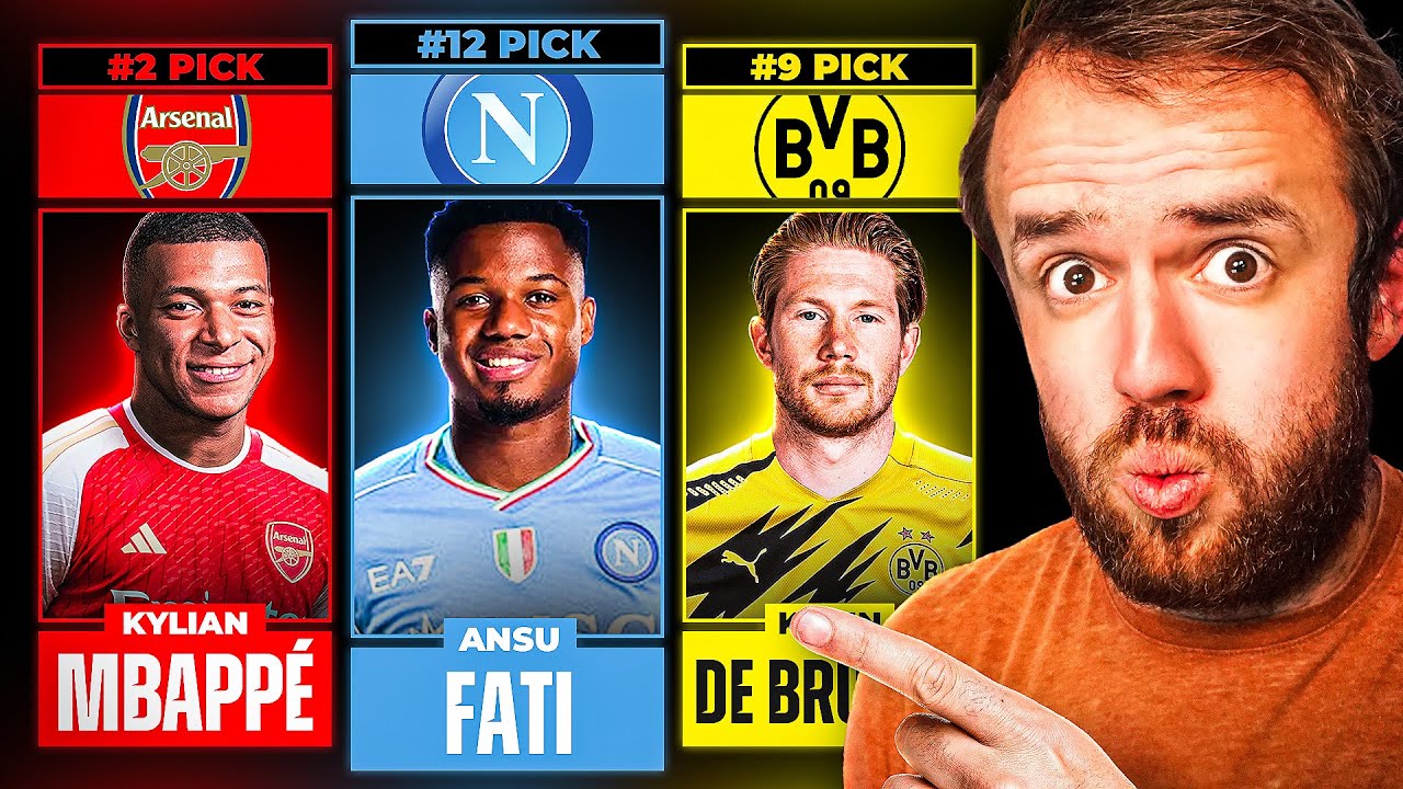 I Made The Biggest Clubs Draft Their Teams - YouTube