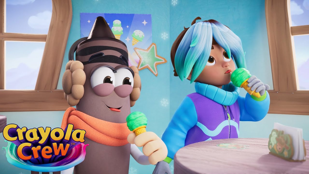 Christmas Ice Cream Adventure! @CrayolaCrewOfficial | Crayola Crew Fun ...