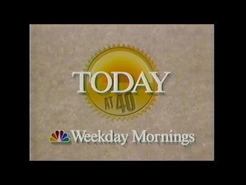 1991 NBC Today promo - YouTube