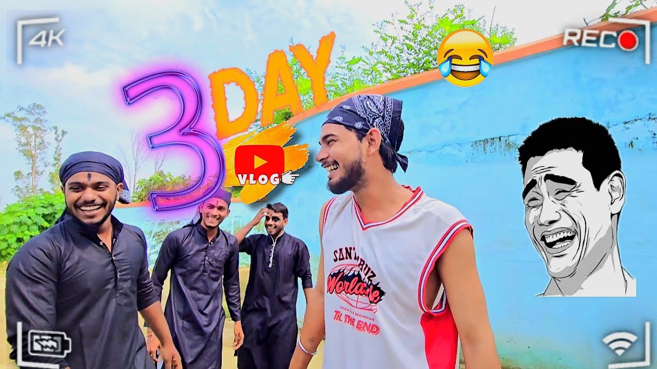 THREE DAY VLOG || 😊👌|| COMEDY VLOG MY TEAM @AAAS-o2g - YouTube